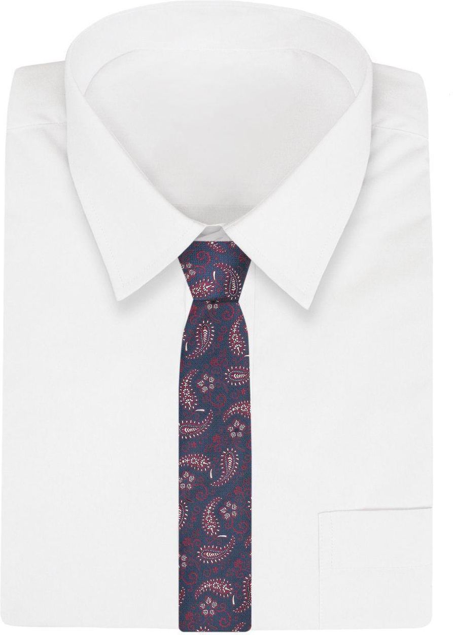 Krawat - ALTIES - Bordowy Wzór Paisley KRALTS0866 - Ceny i opinie ...