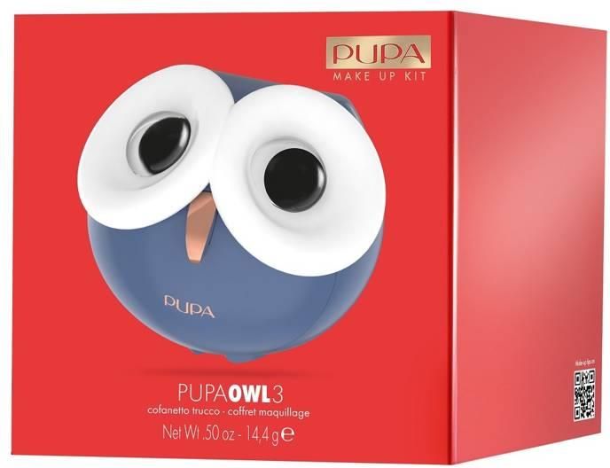 Pupa Owl 3 Paleta Do Makijażu 002 Cold Shades Xmass Paletka - Opinie i ...