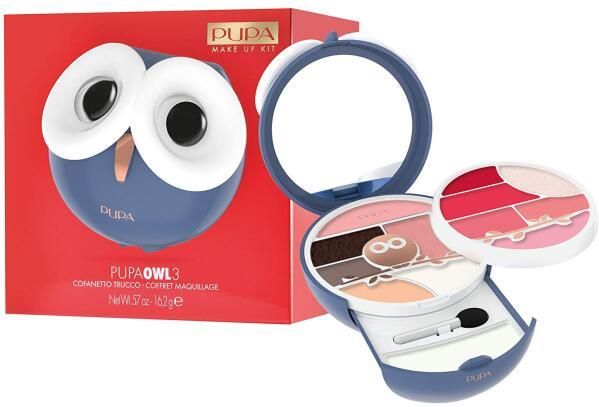 Pupa Owl 3 Paleta Do Makijażu 002 Cold Shades Xmass Paletka - Opinie i ...