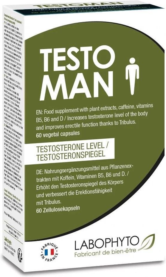 Tabletki pobudzające Testo Man Labophyto 60 szt. - Ceneo.pl