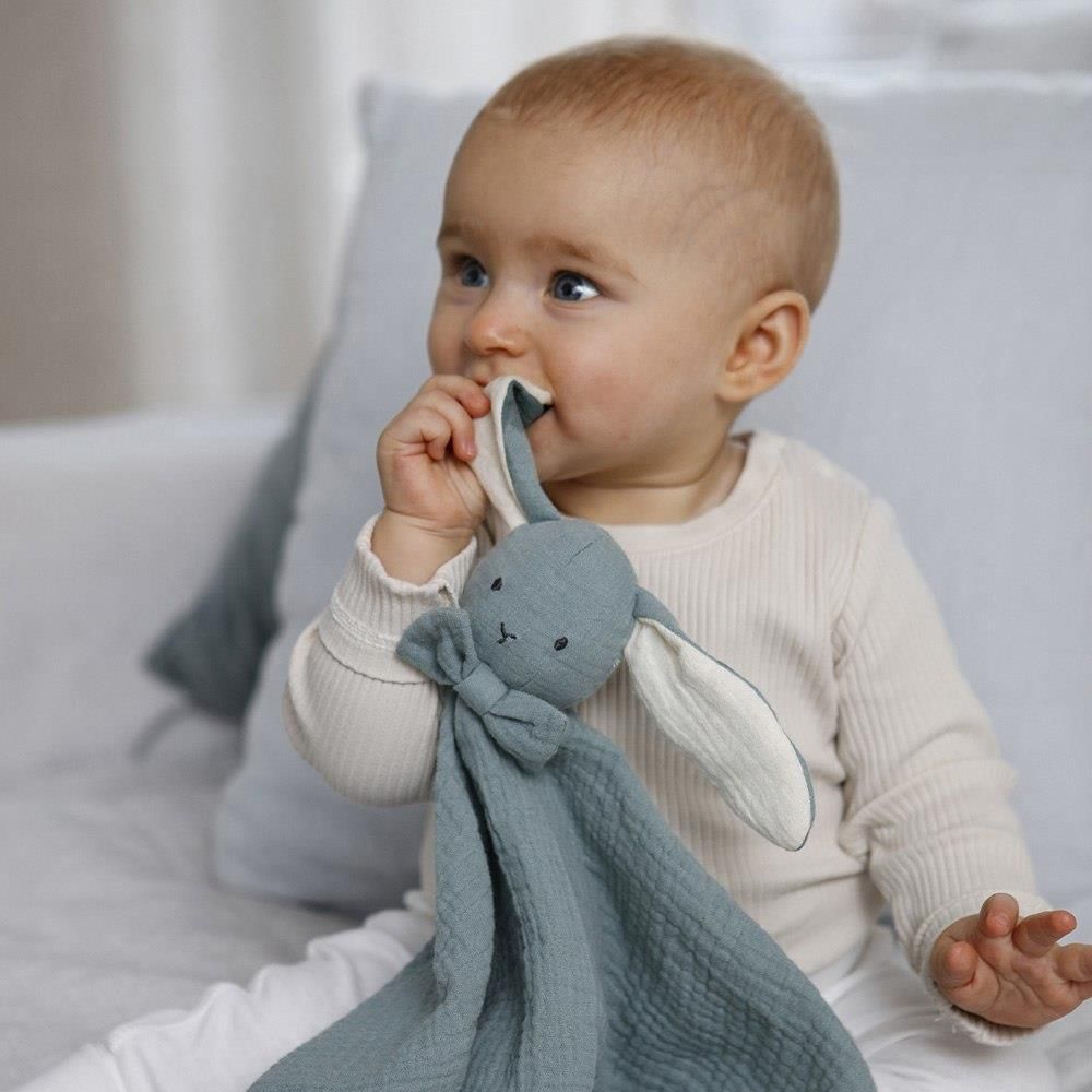 Teddykompaniet Przytulanka-Kocyk Muś Zając Szary (Tted03066) - Ceny i ...