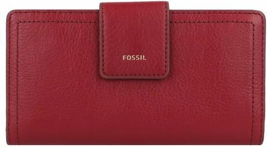 Fossil Logan Wallet RFID Leather 17 cm red velvet - Ceny i opinie ...