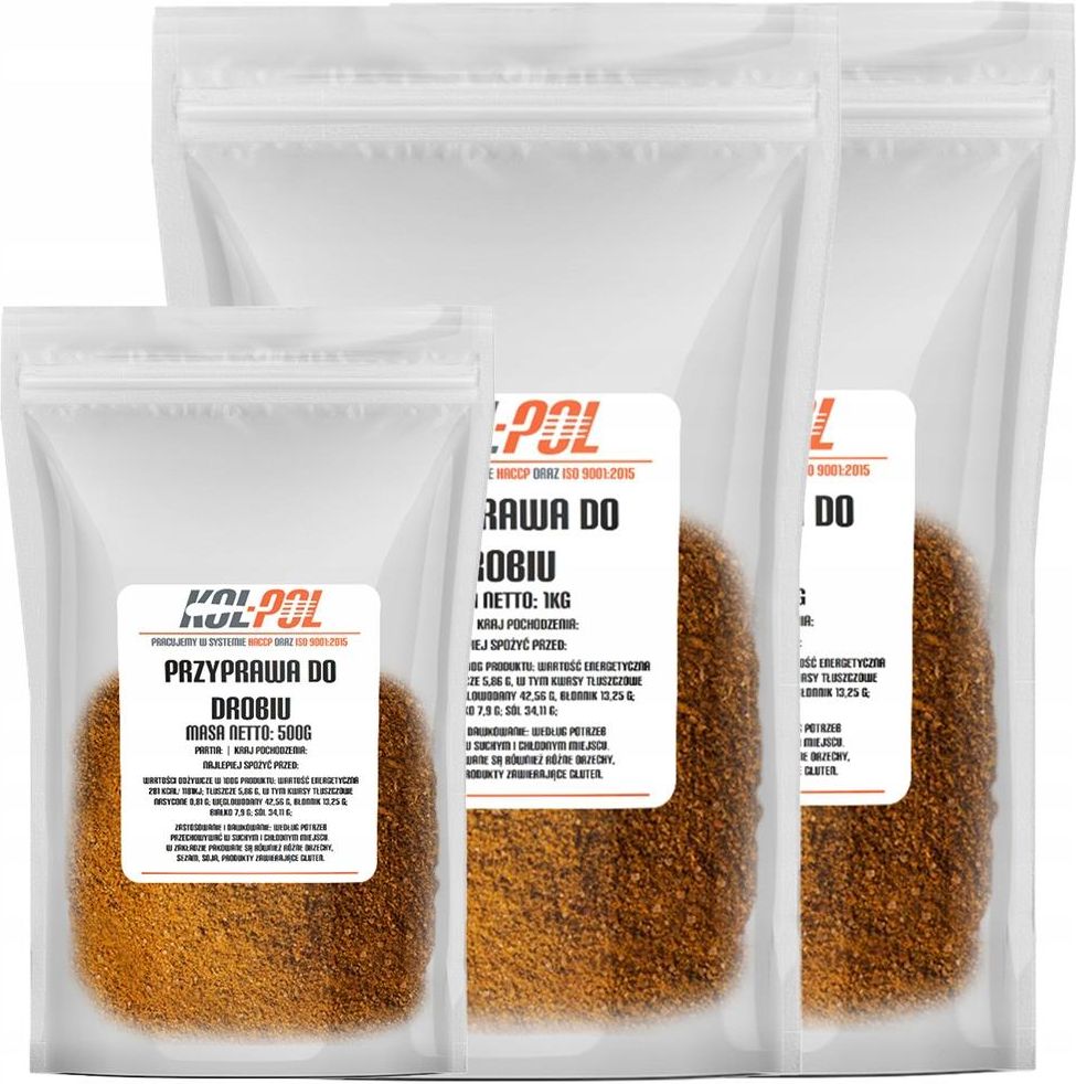 Kol Pol Przyprawa Do Drobiu 2,5kg - Ceny i opinie - Ceneo.pl