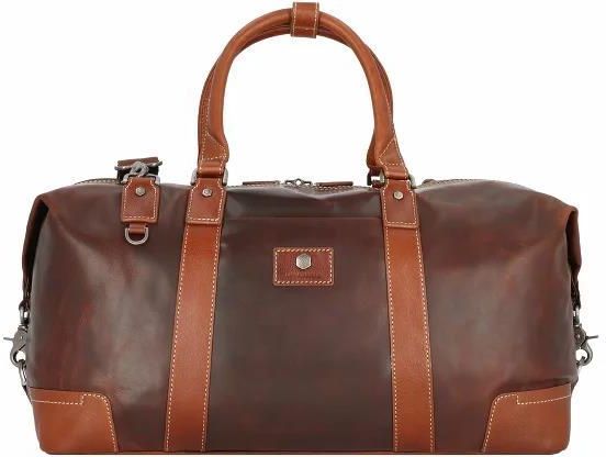 Jekyll & Hide Soho Weekender Travel Bag RFID Leather 49 cm two tone ...