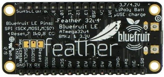 Mikrokontroler ADAFRUIT FEATHER 32U4 BLUEFRUIT LE - ZGODNY Z ARDUINO ...