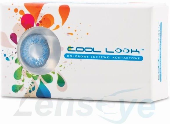 Soczewki Oko Look Kolorowe Soczewki Cool True Sapphire 2Szt - Opinie i ...