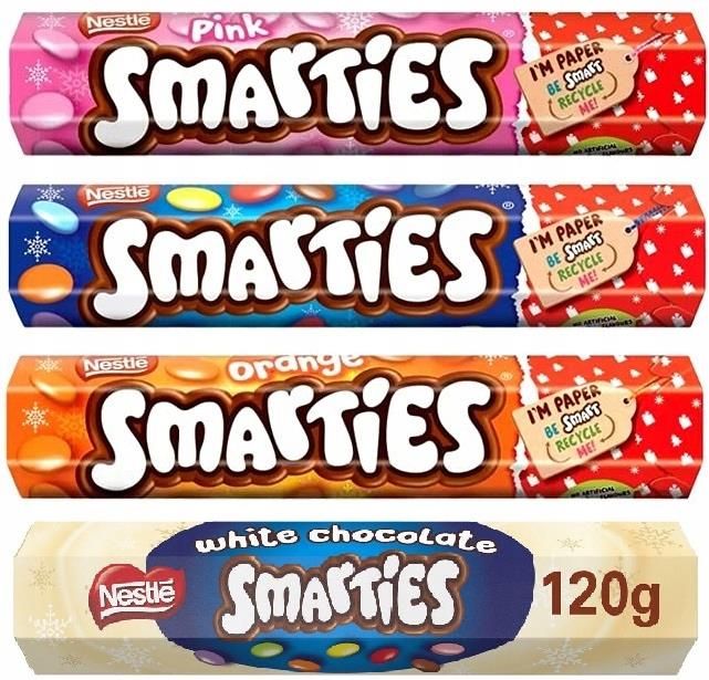 Smarties Cukierki Draże 120g - Ceny i opinie - Ceneo.pl