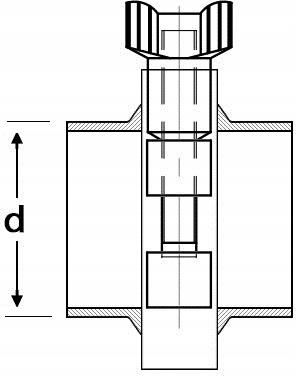 Materiały konstrukcyjne Metal-E Złącze Dn40 41mm Tri-Clamp Kwasoodporne ...