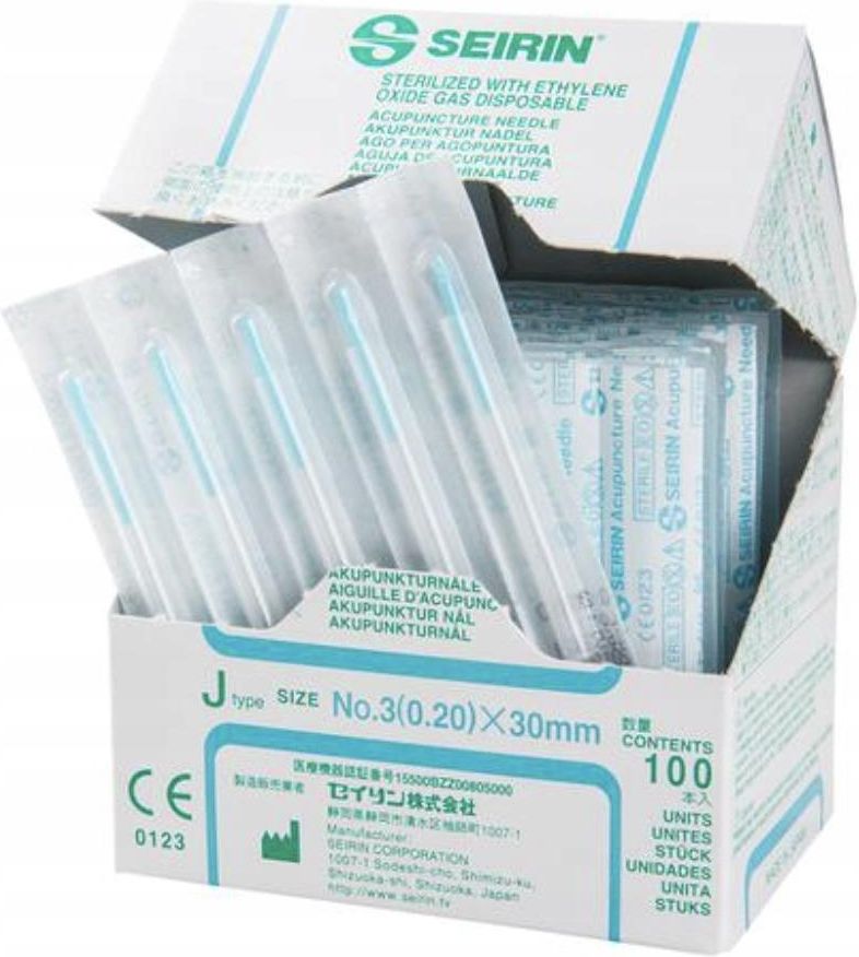 SEIRIN IGŁY DO AKUPUNKTURY J 0,20 X 30 MM - opinie i ceny na Ceneo.pl
