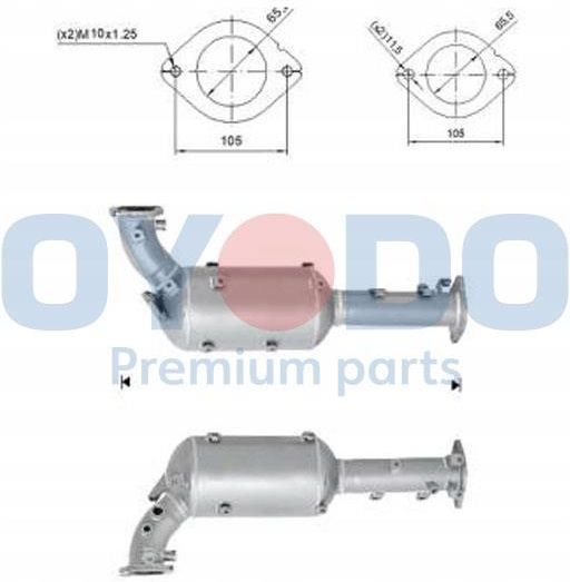 Oyodo Filtr Cząstek Stałych Pathfinder 2.5Dci R51 B0802Ec00A - Opinie i ...