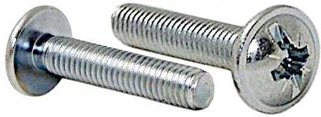 WKRĘTY DO METALU PODKŁADKOWE DIN 967 6X20 OC X500 - Opinie i ceny na Ceneo.pl