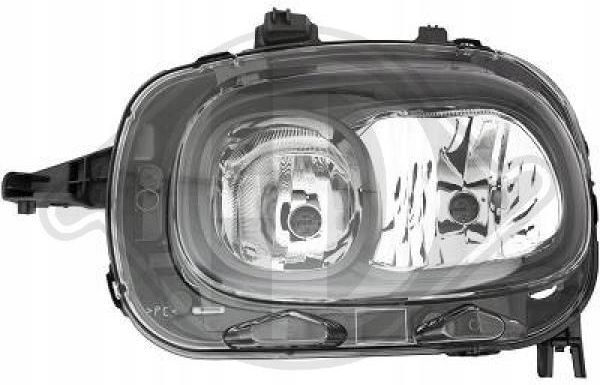 Lampa przednia Diederichs Reflektor Citroen C3 17 4007083 - Opinie i ...