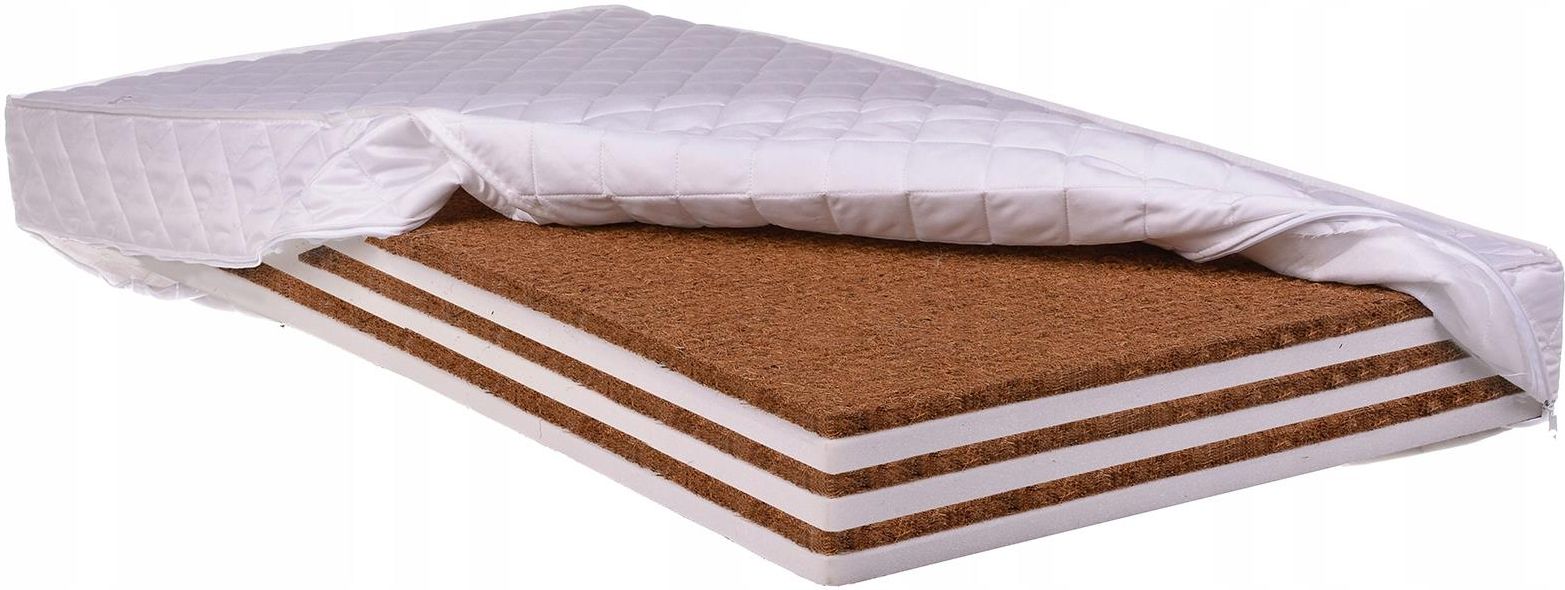 Materac Materace Z Gór Materac 140x200 z kokos ból kręgosłupa Premium ...