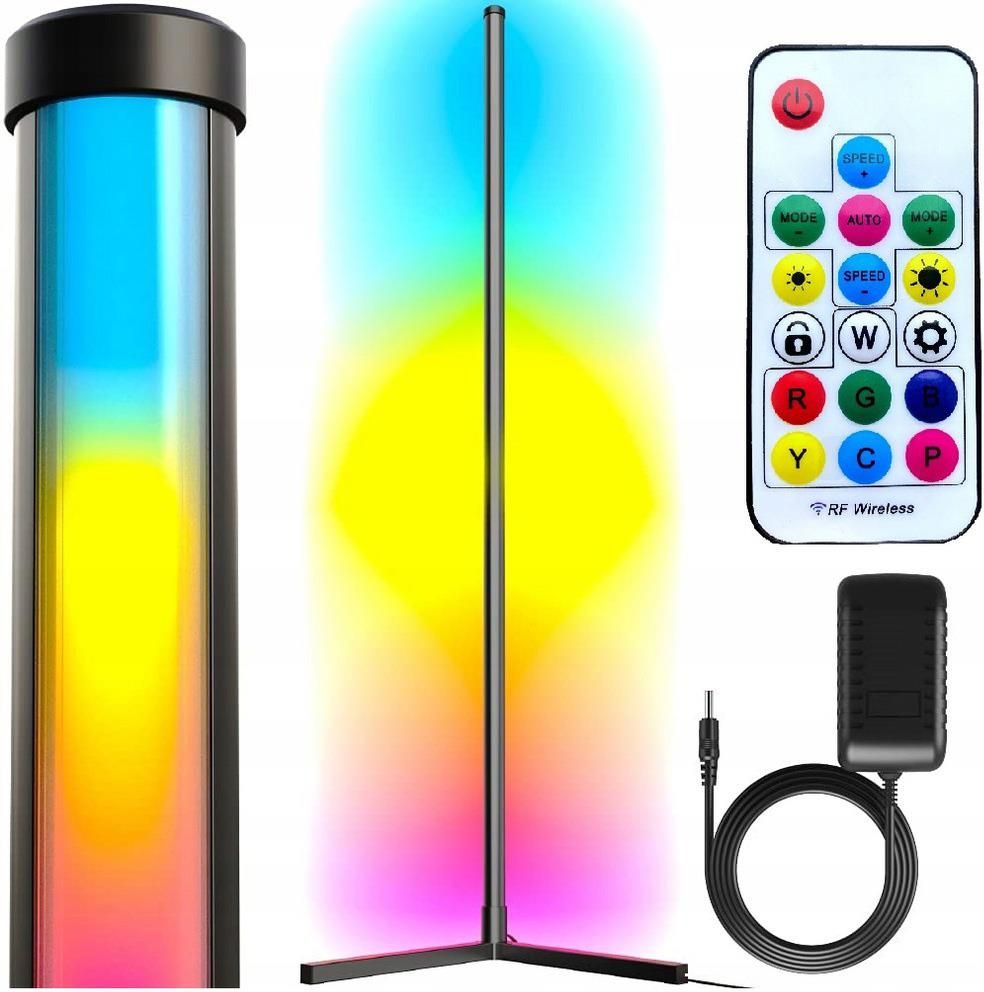 Lampa Prosolux Lampa Stojąca Narożna 142Cm Led Rgb + Pilot (515 ...