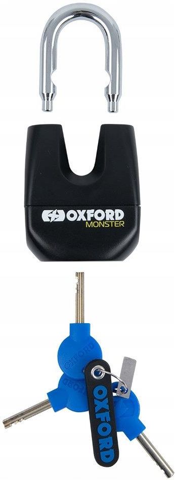 OXFORD OXFORD MONSTER ŁAŃCUCH Z BLOKADĄ MOCNY 1,2M KPL - opinie i ceny ...