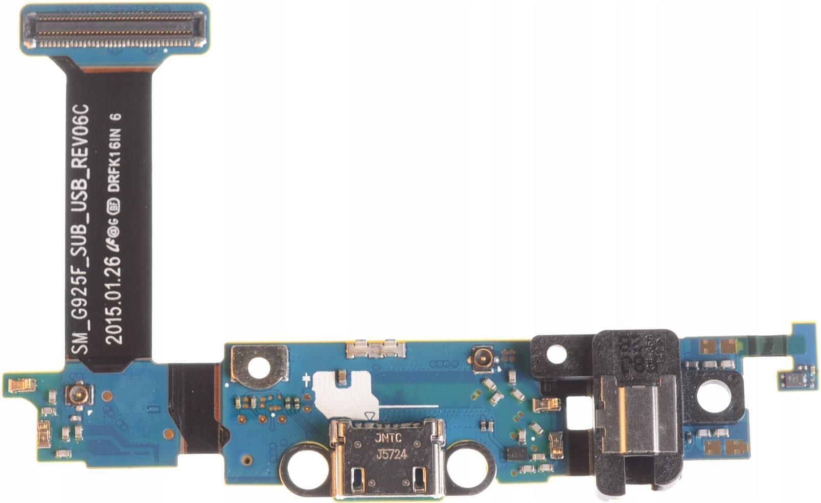 Podzespoły do telefonu PŁYTKA USB SAMSUNG GALAXY S6 EDGE SM-G925F ...