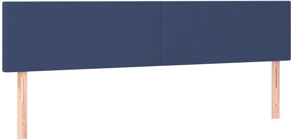 Vidaxl Zagłówki Do Łóżka 2 Szt. Niebieskie 80X5X78 88Cm Tkanina 13452 ...