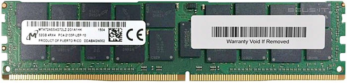Micron Ram 32Gb Ddr4 Lrdimm Mta72Ass4G72Lz-2G1 4053162640184 - opinie i ...