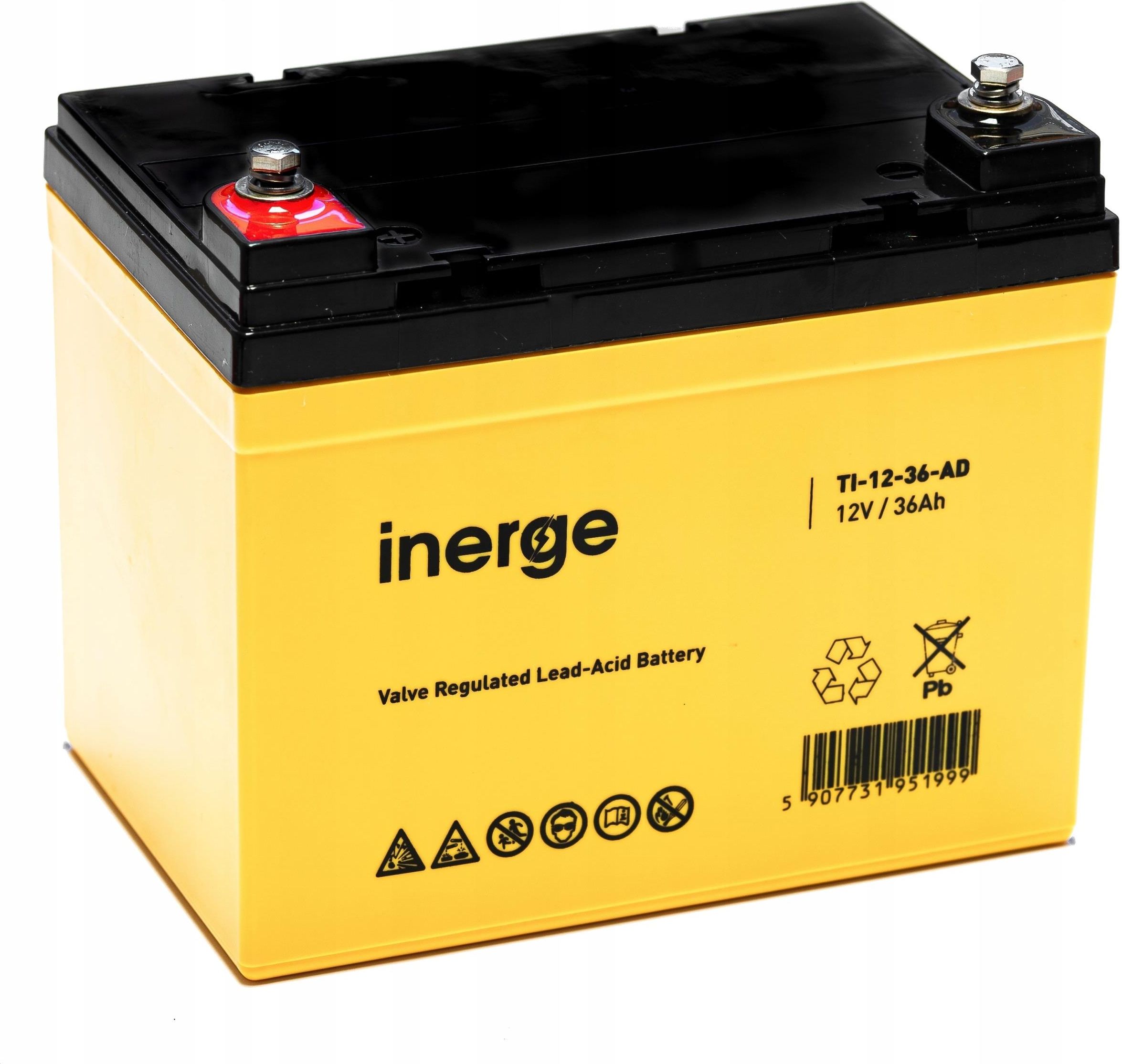 INNY AKUMULATOR 12V 36AH BEZOBSŁUGOWY VRLA MOCNY AGM KINGLY- 12-36 - Opinie i ceny na Ceneo.pl