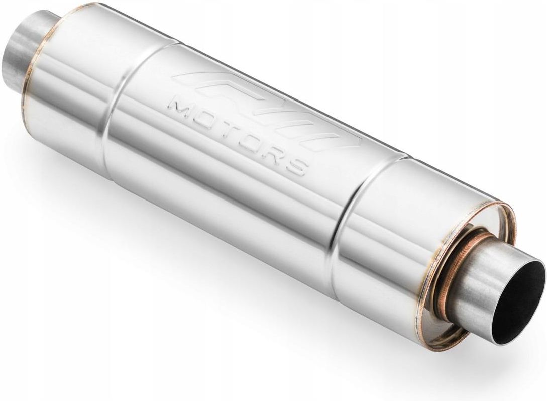 RM MOTORS SPORTOWY TŁUMIK PRZELOT. RM02 250 MM 70 MM 120 MM RM02/70/120 ...