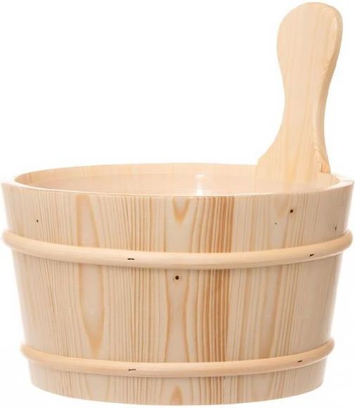 Ceber do sauny 4Living świerk - Opinie i ceny na Ceneo.pl