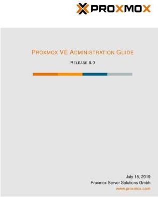 Proxmox VE Administration Guide Release 6 - Literatura obcojęzyczna - Ceny i opinie - Ceneo.pl