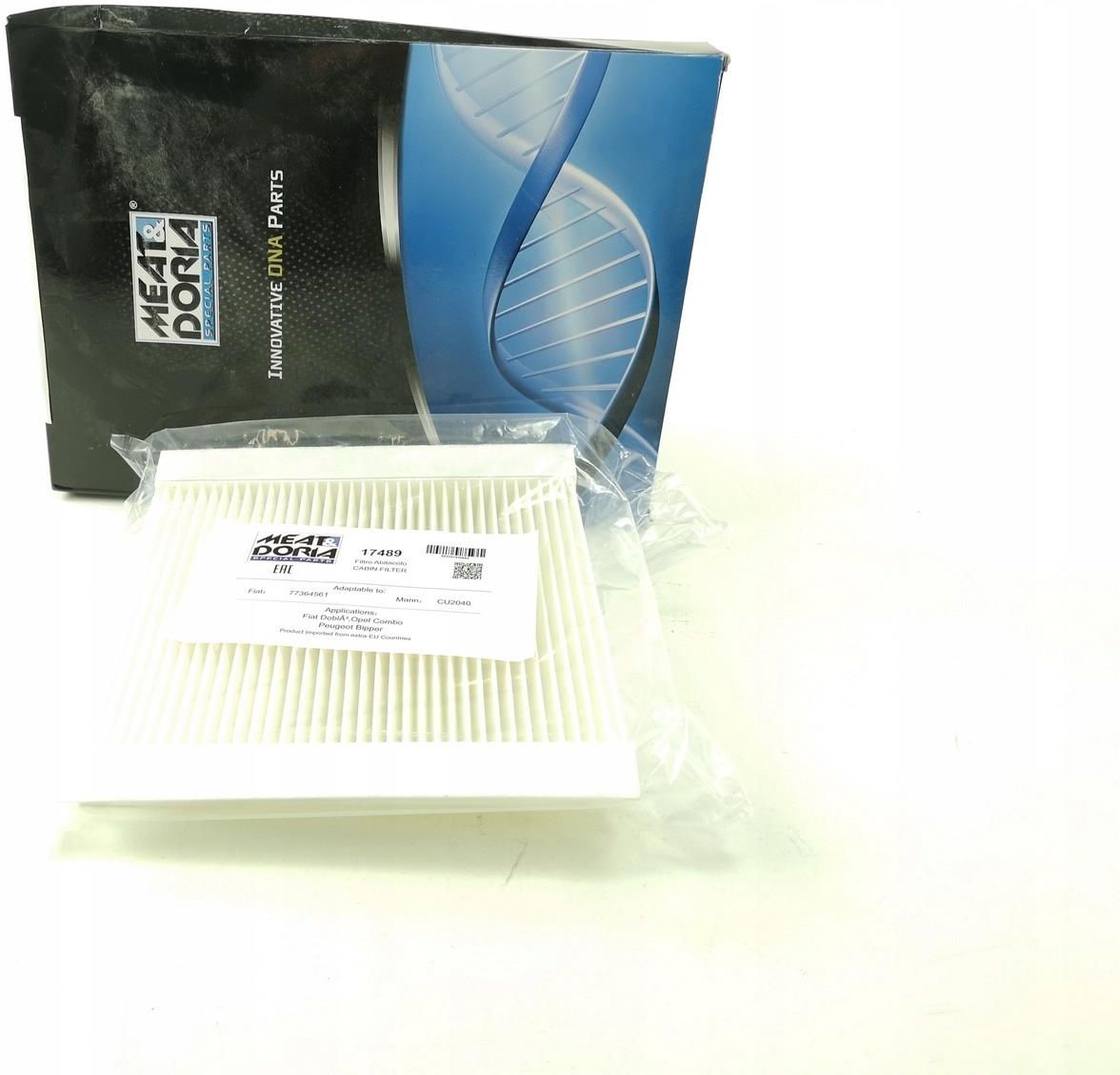 Filtr kabinowy Meat&Doria Filtr Kabinowy Fiat Tipo 2016 Qubo Linea ...
