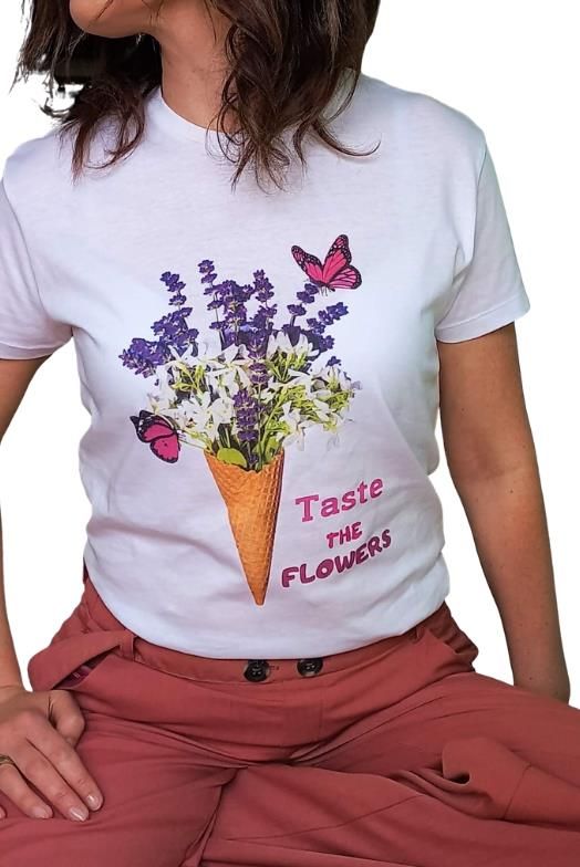 HaPi T-shirt taste the flowers - Ceny i opinie - Ceneo.pl
