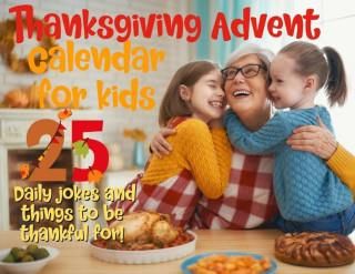 Thanksgiving advent calendar for kids: Countdown to Thanksgiving with ...