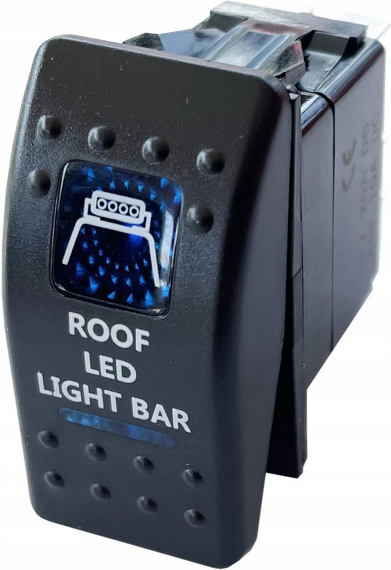 WŁĄCZNIK CARLING ROOF LED LIGHT BAR 4X4 NIEBIESKI CAR-ESC-RLLB-BLUE ...