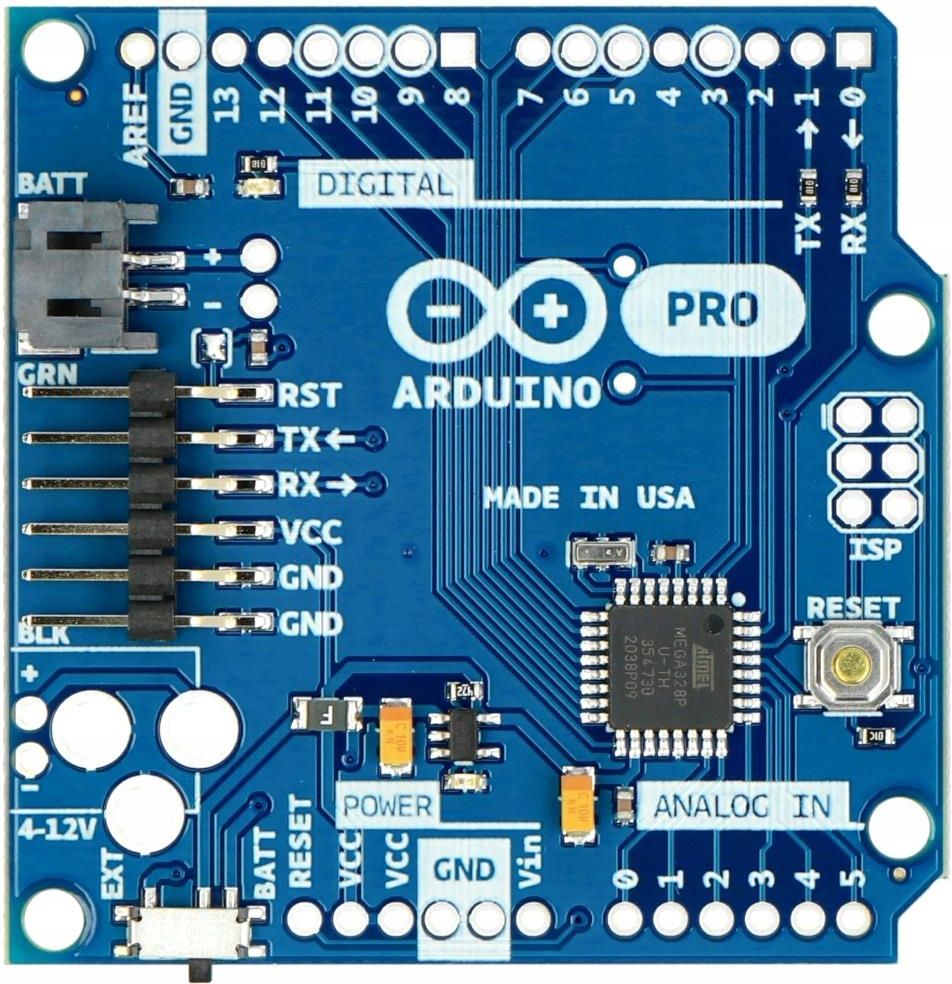 Mikrokontroler SPARKFUN ARDUINO PRO 328 - 5V/16MHZ - SPARKFUN DEV-10915 ...