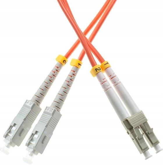 INNA PATCHCORD MM SC/UPC-LC/UPC DUPLEX 15M 50/125 OM2 (04525) - Opinie ...