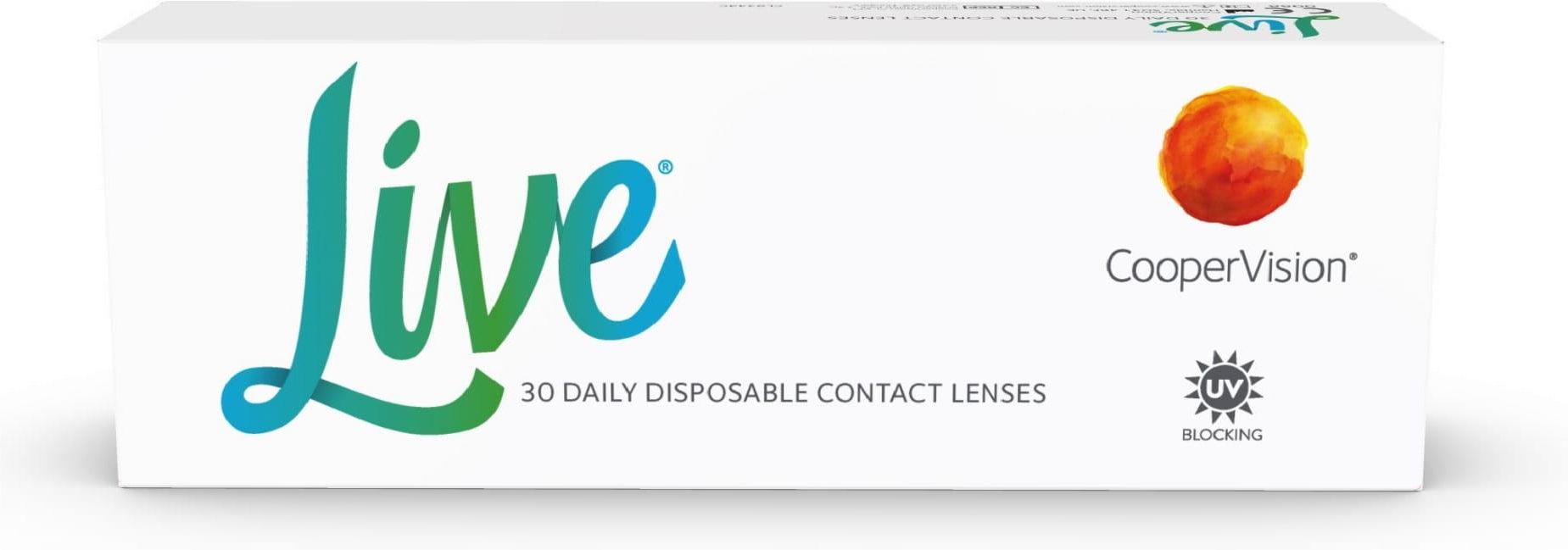Soczewki COOPER VISION SOCZEWKI JEDNODNIOWE LIVE, 30 SZT. -1.75 EAN - Opinie i ceny na Ceneo.pl