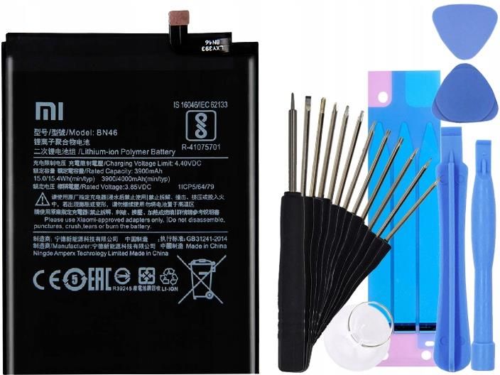 PRODUKT Z OUTLETU: ORYGINALNA BATERIA XIAOMI BN46 NOTE 8 I NOTE 8T ...