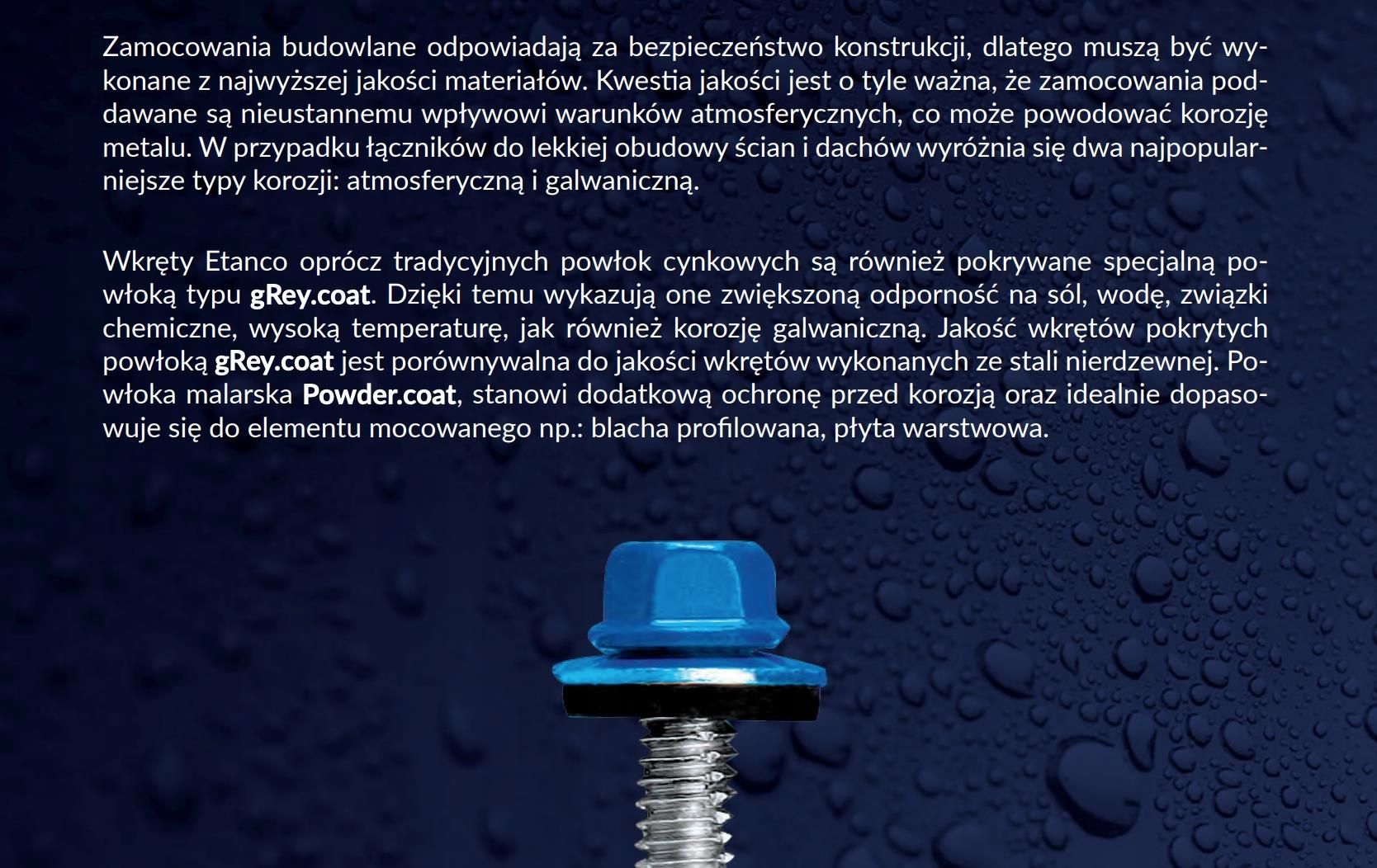 ETANCO WKRĘTY DO PŁYT WARSTWOWYCH 65 MM - STAL 6 MM 7016 P153065R0PL - Opinie i ceny na Ceneo.pl