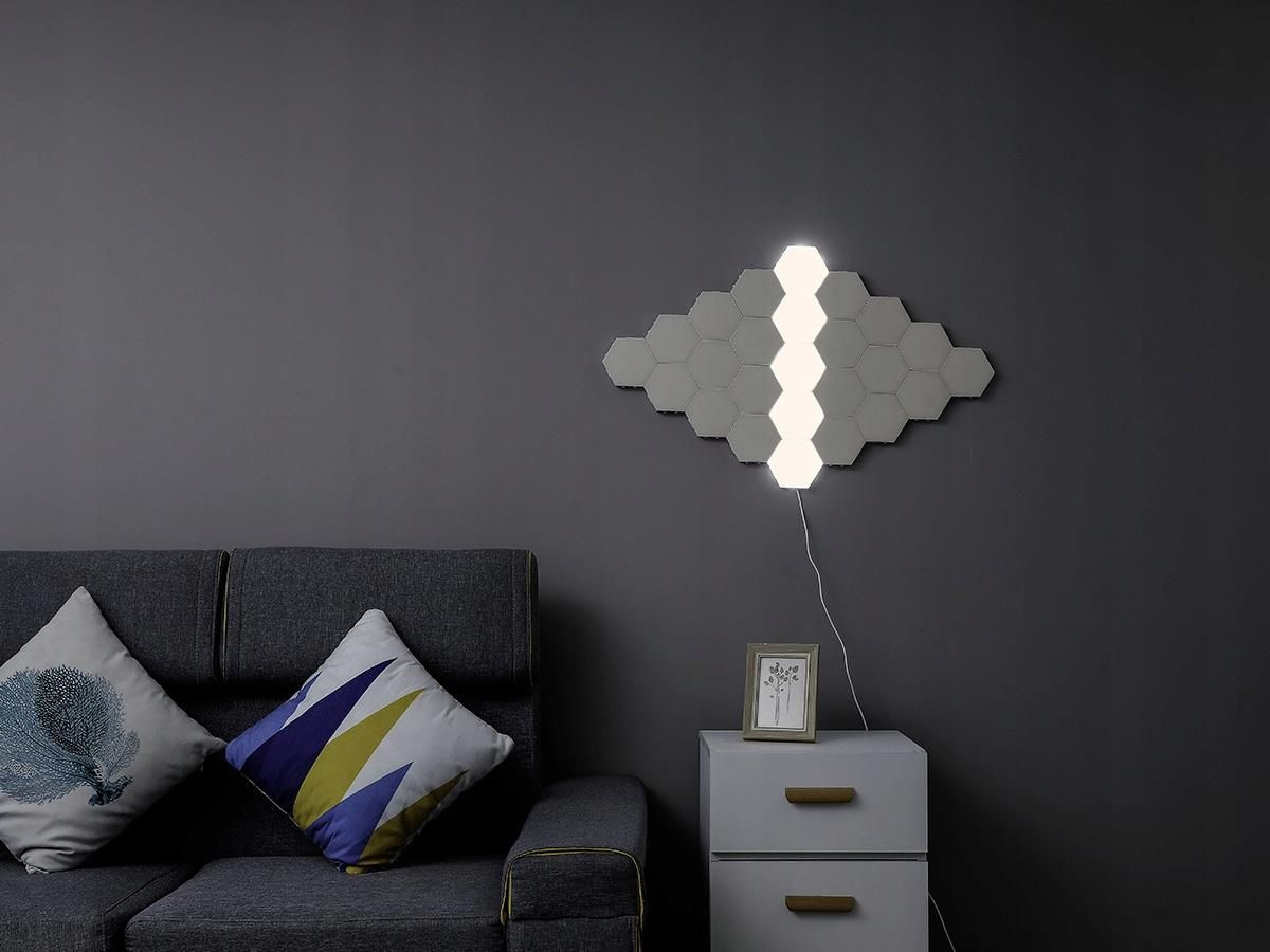 LEDINSIDE 6 SZTUK LAMPA ŚCIENNA LED DOTYKOWA HEKSAGON MODUŁ - Opinie i atrakcyjne ceny na Ceneo.pl