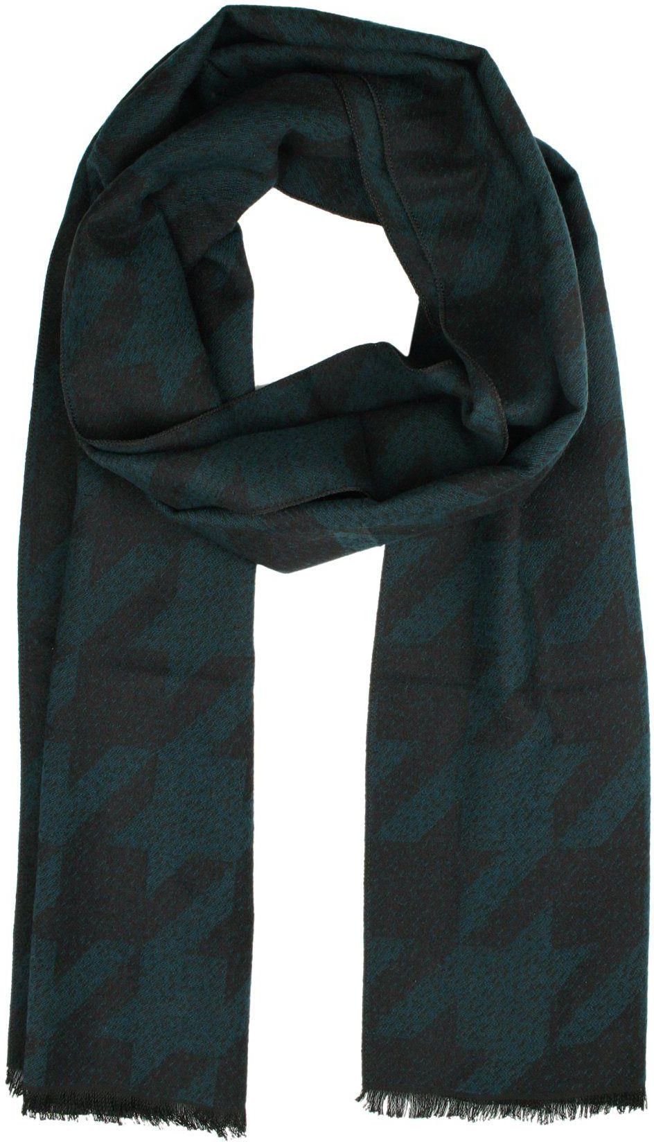 Męski Szalik Alties - Czerń z Zielenią SZAALTS0153 - Ceny i opinie ...