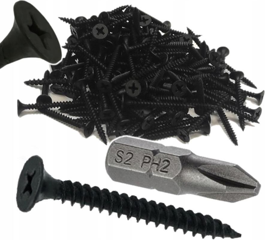 WKRĘT-MET WKRĘT-MET WKRĘTY 4,8X100 KARTON GIPS METAL 1KG BIT PH2 ...