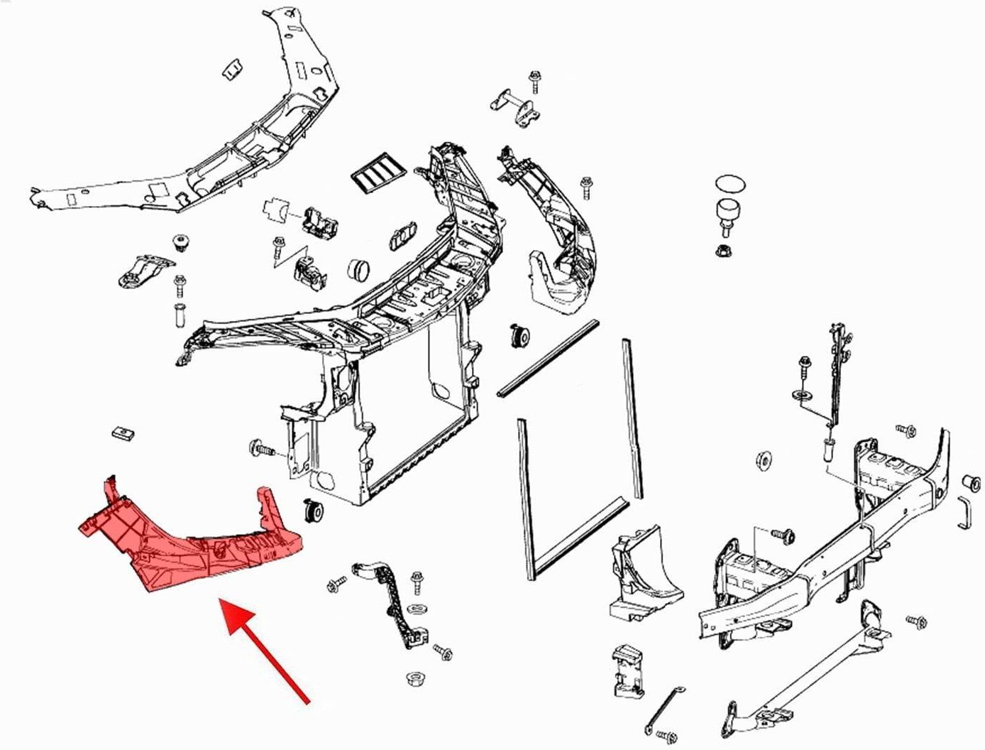 INNY MERCEDES GLE W166 2016-19 OKULAR REFLEKTORA PRAWY A2926200200 ...