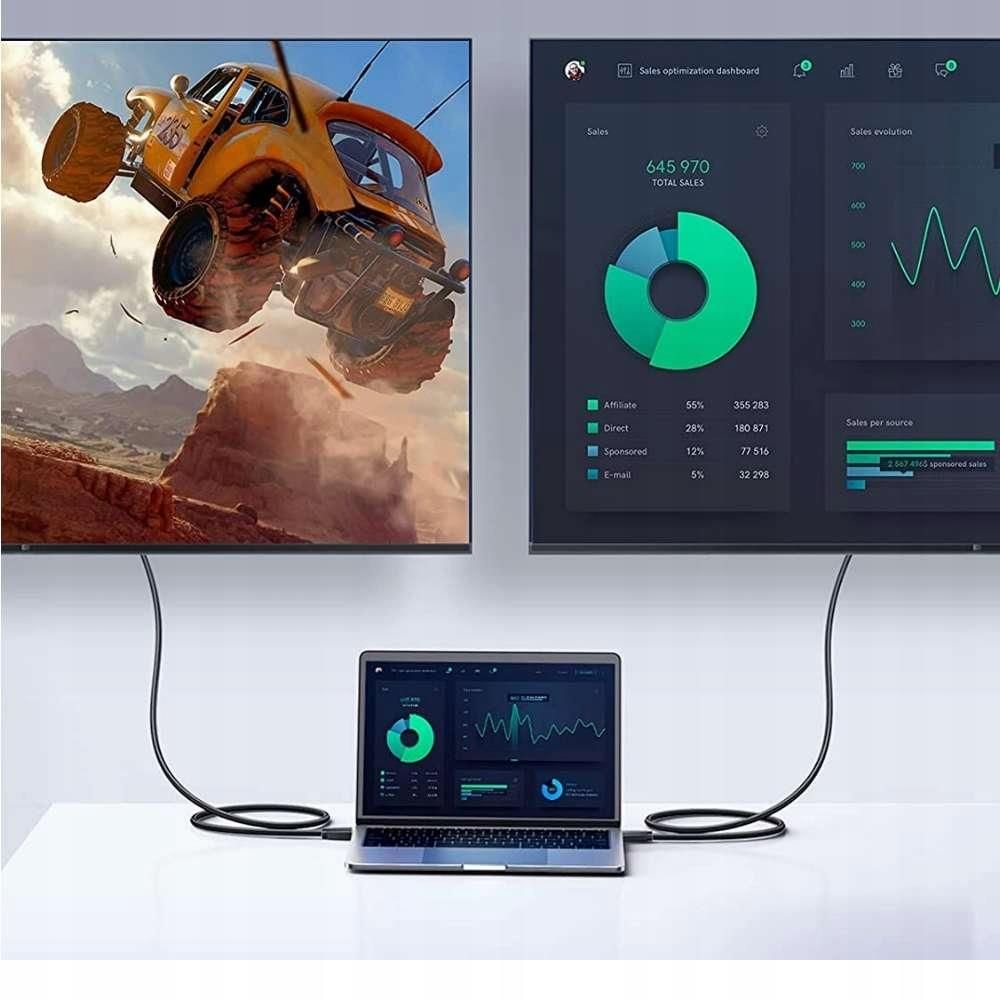 Alogy Kabel 1,8M Thunderbolt Dp Displayport Do Hdmi Ada (50054 ...