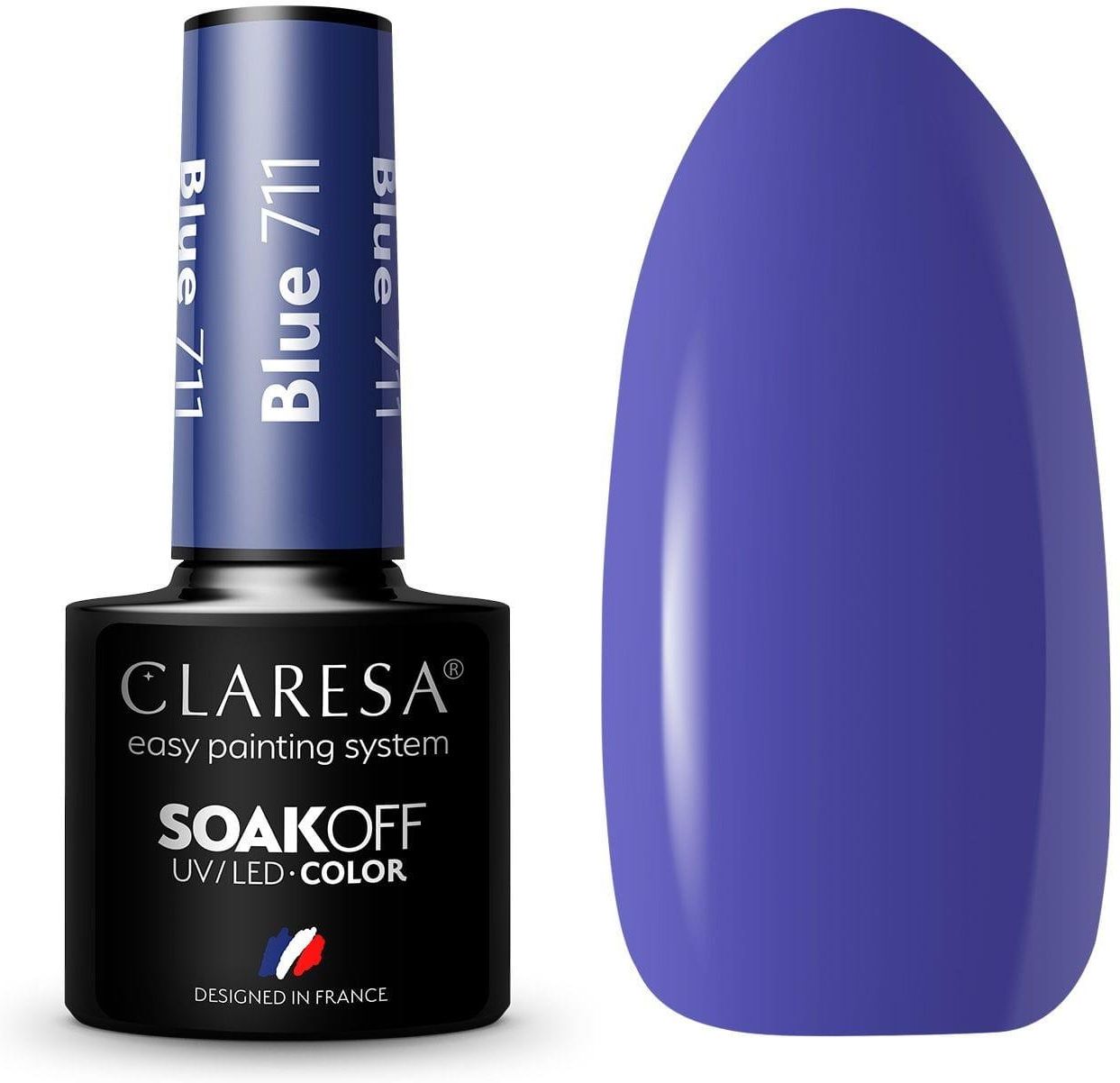 Claresa Hybrydowy Blue 711 Mocny Niebieski +Blaszka - Opinie i ceny na ...