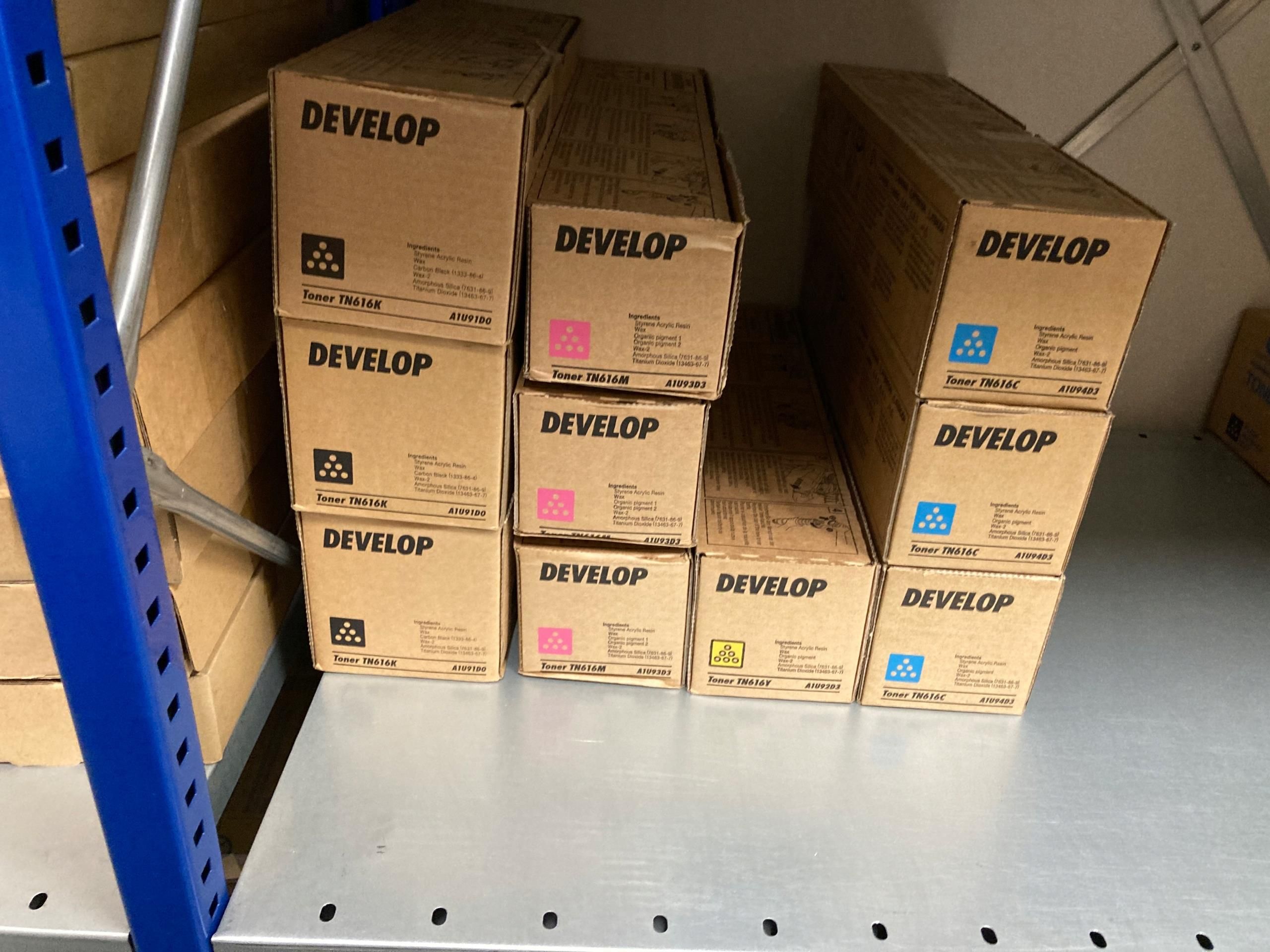 KONICA MINOLTA TONER DEVELOP TN 616 CYAN ORYGINAŁ BH C6000 - Opinie i ...