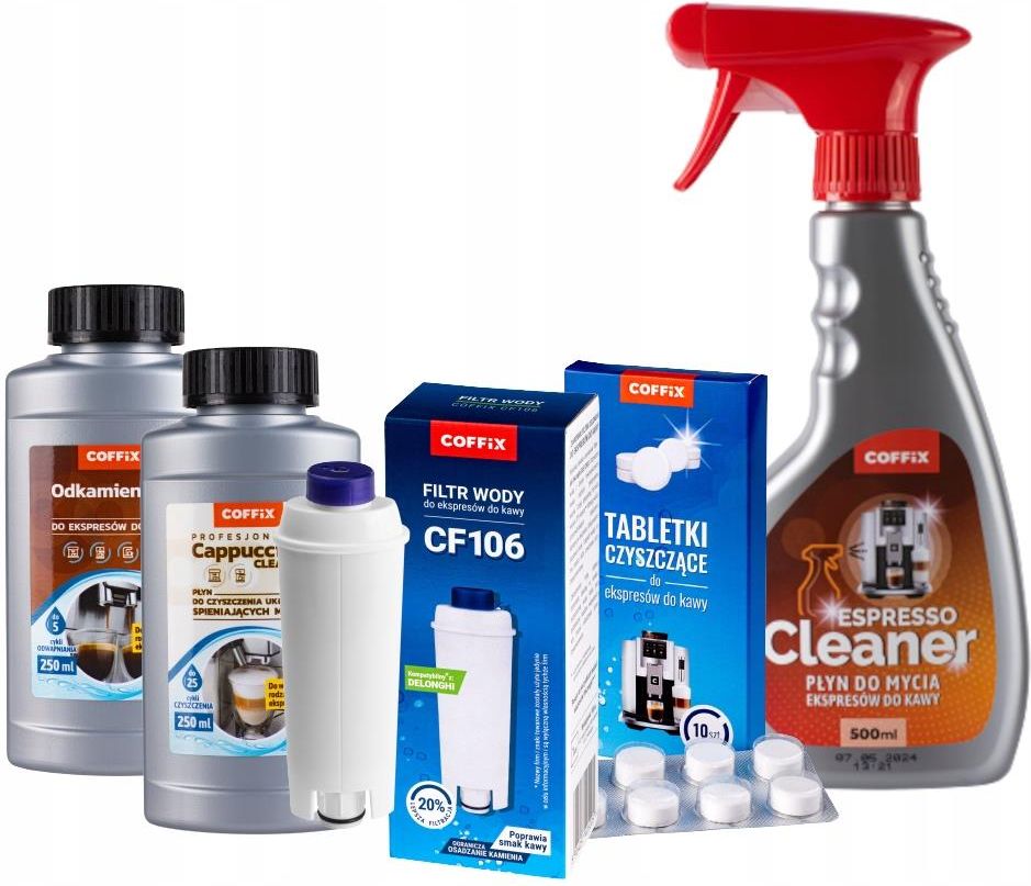Coffix Zestaw Do Konserwacji Ekspresu Delonghi - Opinie i atrakcyjne ...