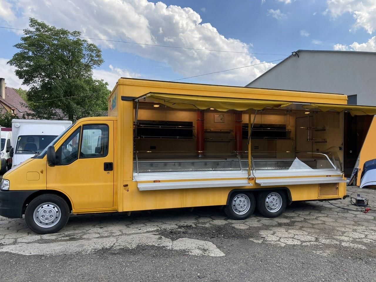 Fiat Ducato Autosklep Foodtruck Food truck skle - Opinie i ceny na Ceneo.pl