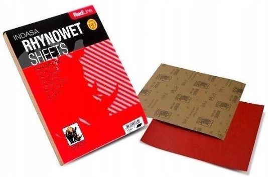 Indasa Red Papier Wodny 80 50 Arkuszy 133 - Opinie i ceny na Ceneo.pl