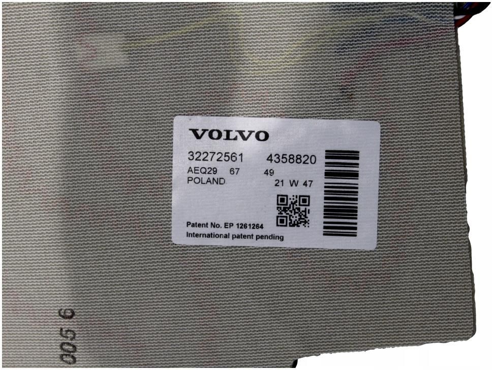 Volvo Oe Volvo Volvo V40 V40Cc Mata Grzewcza Siedziska Fotela Oe ...