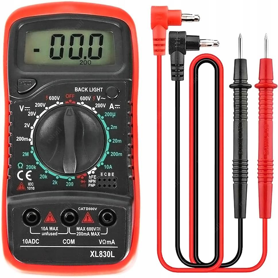 Reball Miernik Elektryczny Multimetr Cyfrowy Xl830L ...