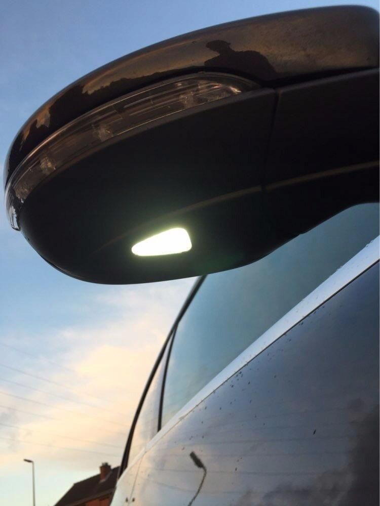 Lampka obrysowa INNY LED OŚWIETLENIE POD LUSTERKA VW PASSAT SCIROCCO ...