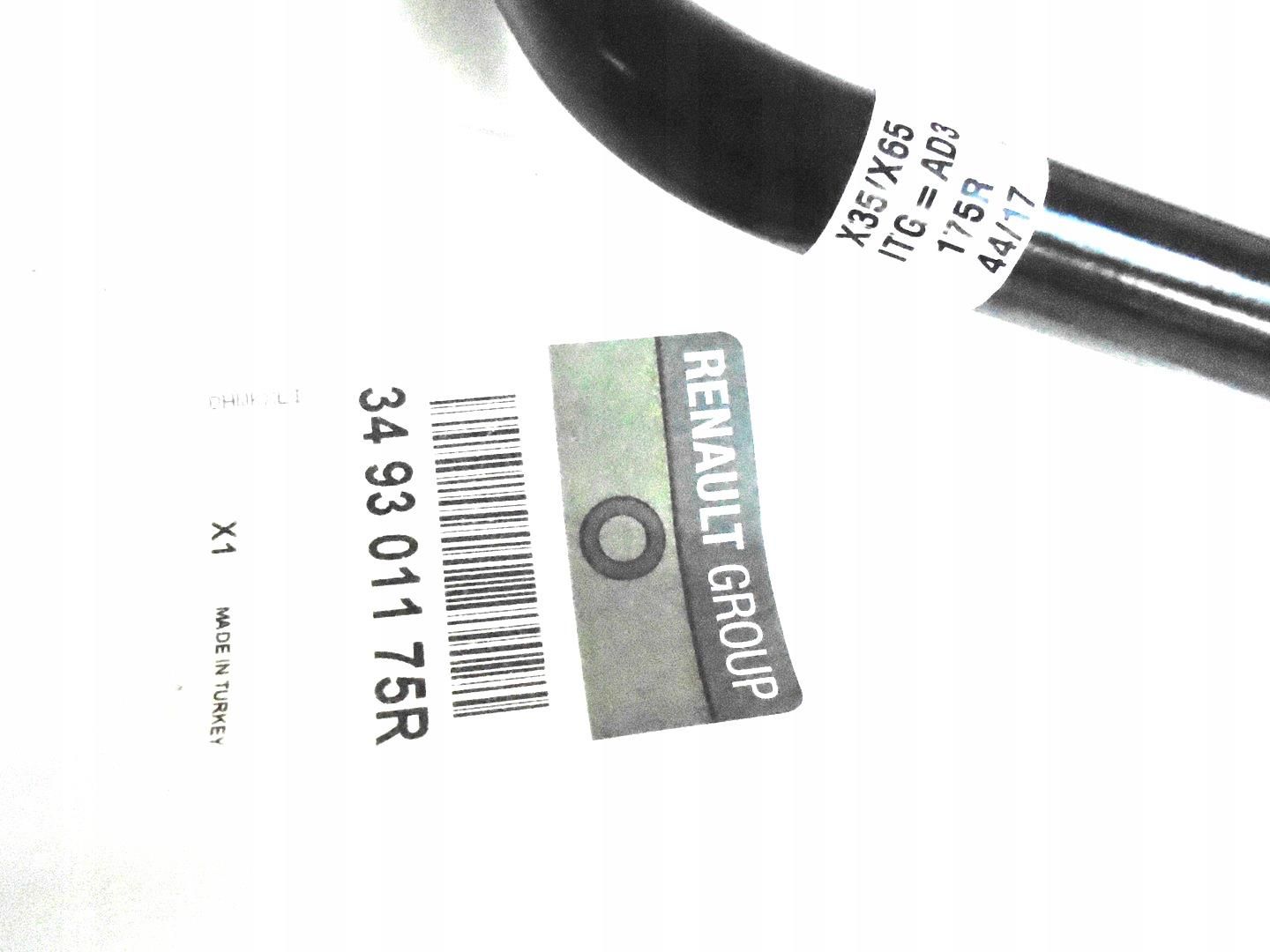 Narzędzia do warsztatu Renault Oe Drążek Zmiany Biegów 3 349301175R ...