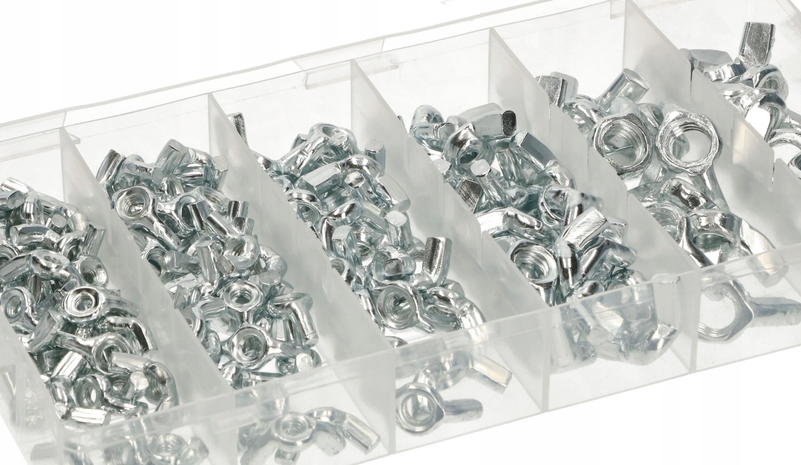 Kotarbau Nakrętki Motylkowe Metryczne Zestaw 150Szt. M4-M10 C467 - Opinie i ceny na Ceneo.pl